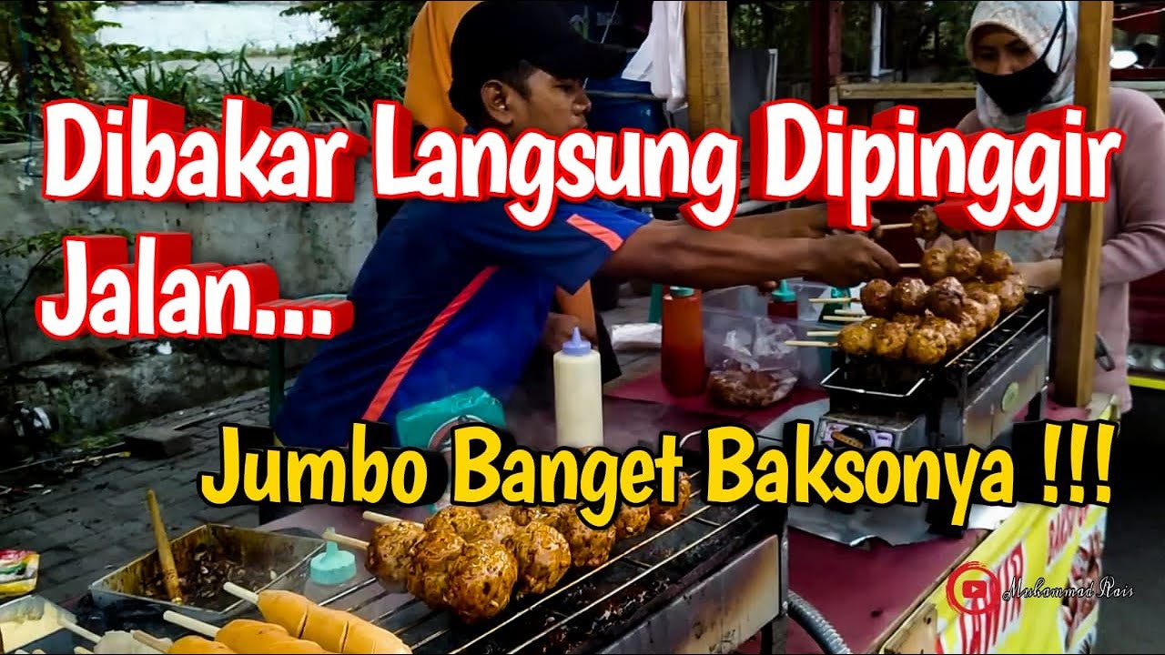 BAKSO BAKAR JAWIR - Jumbo Banget Basonya Isi 3 Dipinggir Jalan ...