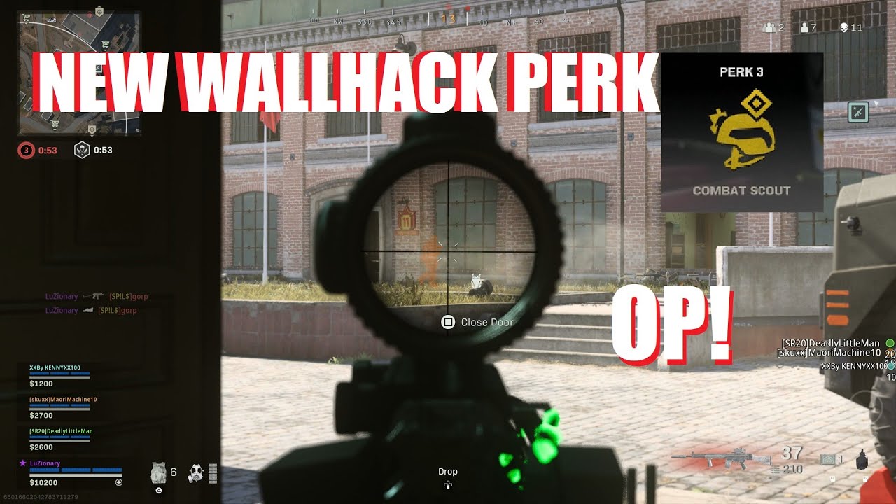 The New Wall Hack Perk! - YouTube