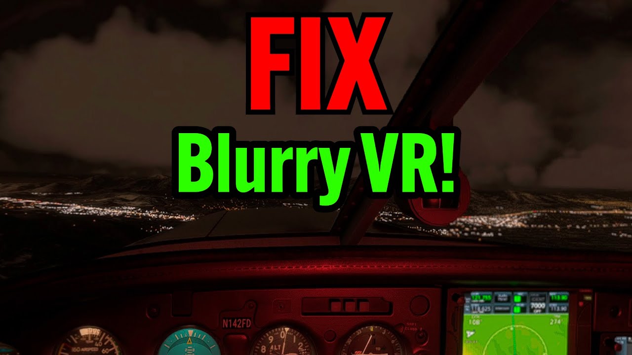 Sharpen MSFS 2024 VR Graphics in 2 Minutes with This FidelityFX Tip ...