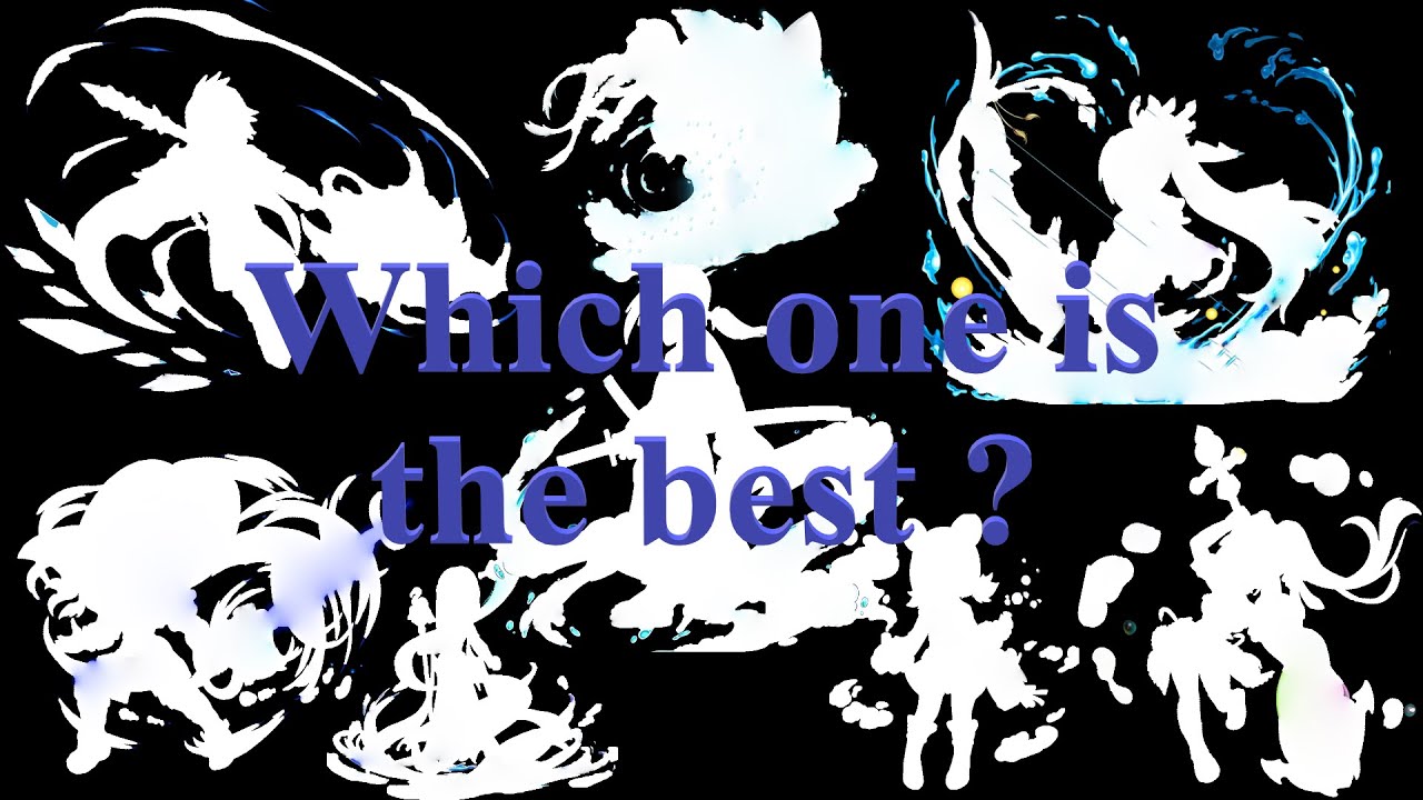Top 8 Best Water Unit ( Brave Frontier ) - YouTube