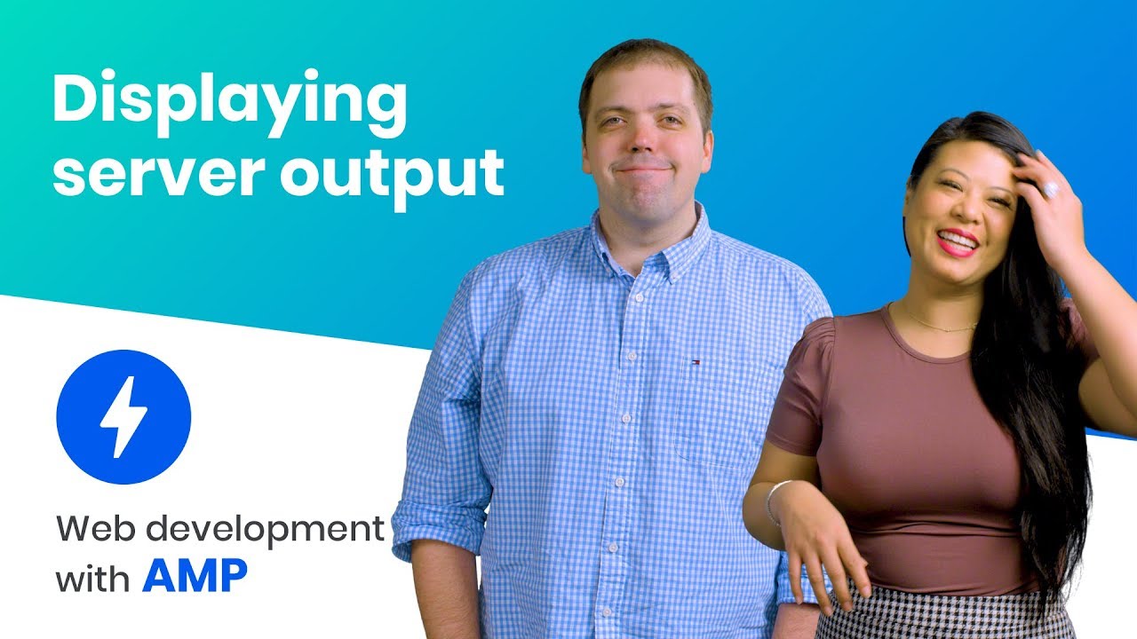 Displaying Server Output (AMP Intermediate Course, ep. 6) - YouTube
