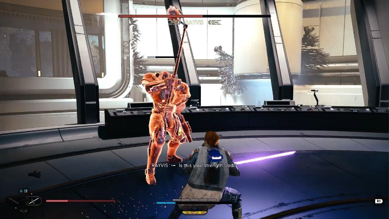 STAR WARS Jedi: Survivor - Rayvis Fight - Jedi Grandmaster Difficulty ...