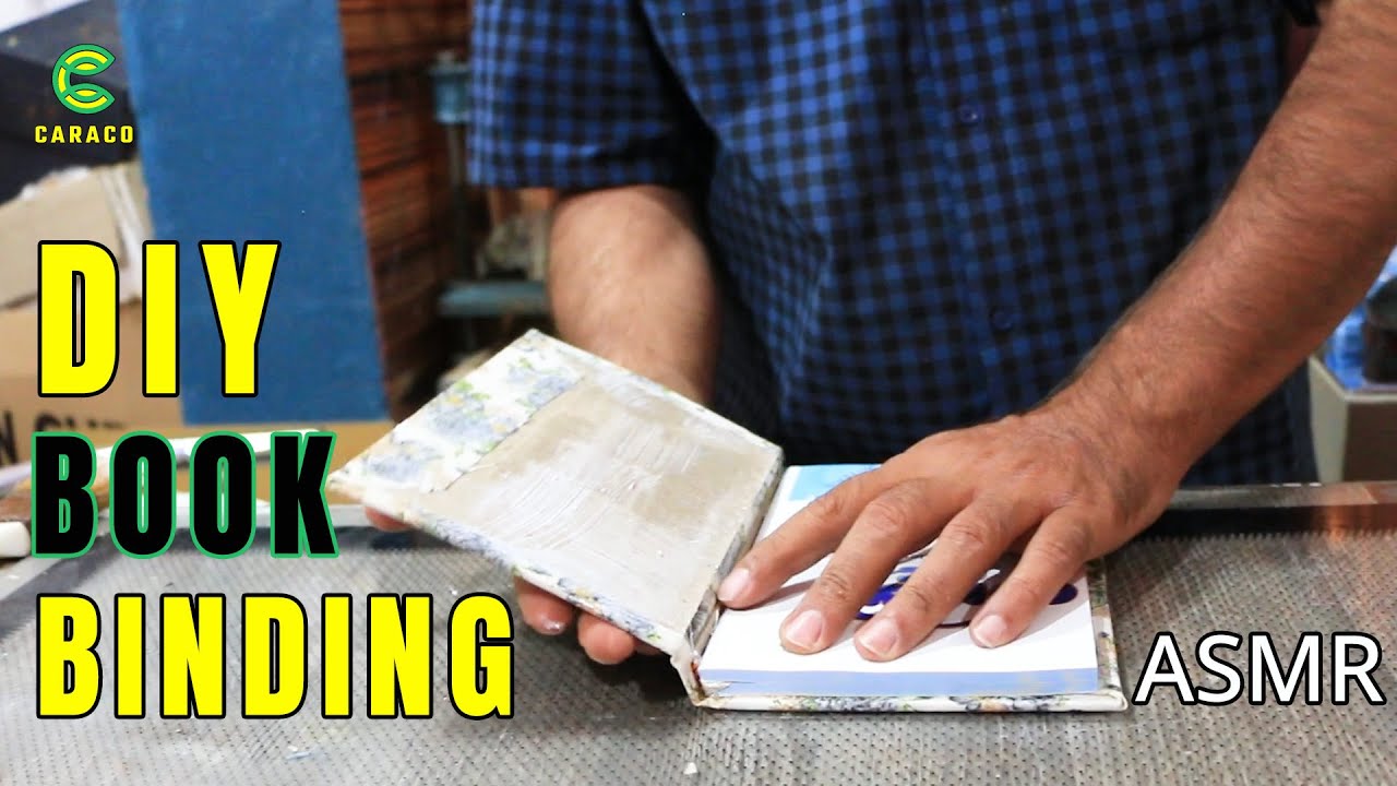How to Bind a Book DIY | Book Binding Methods At Home | Bookbinding ...