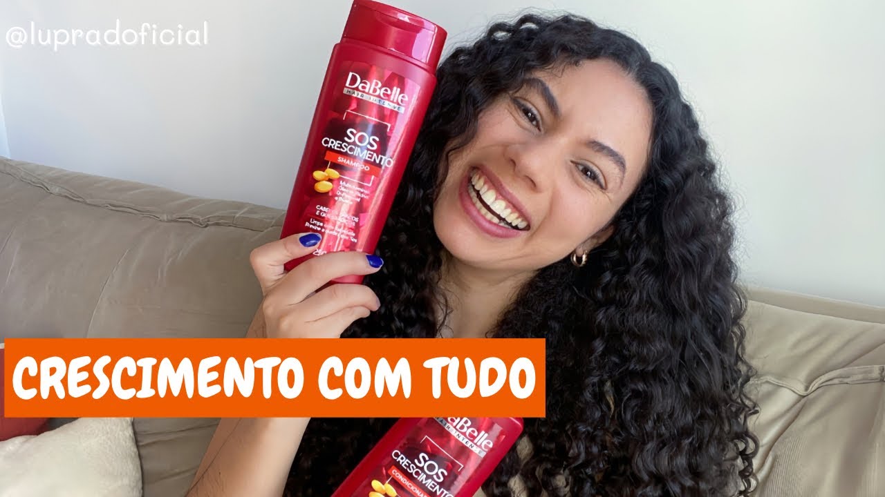 Linha para cabelos fracos Dabelle l Lu Prado - YouTube