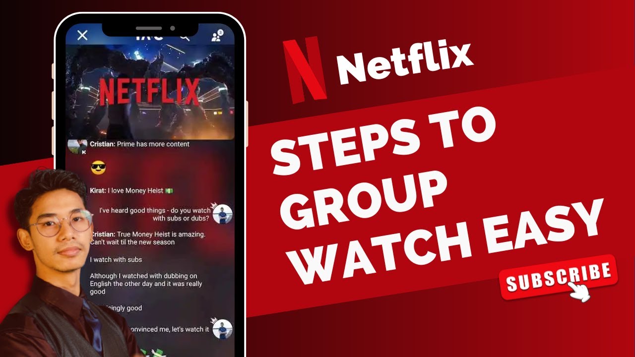How to Group Watch on Netflix ! - YouTube