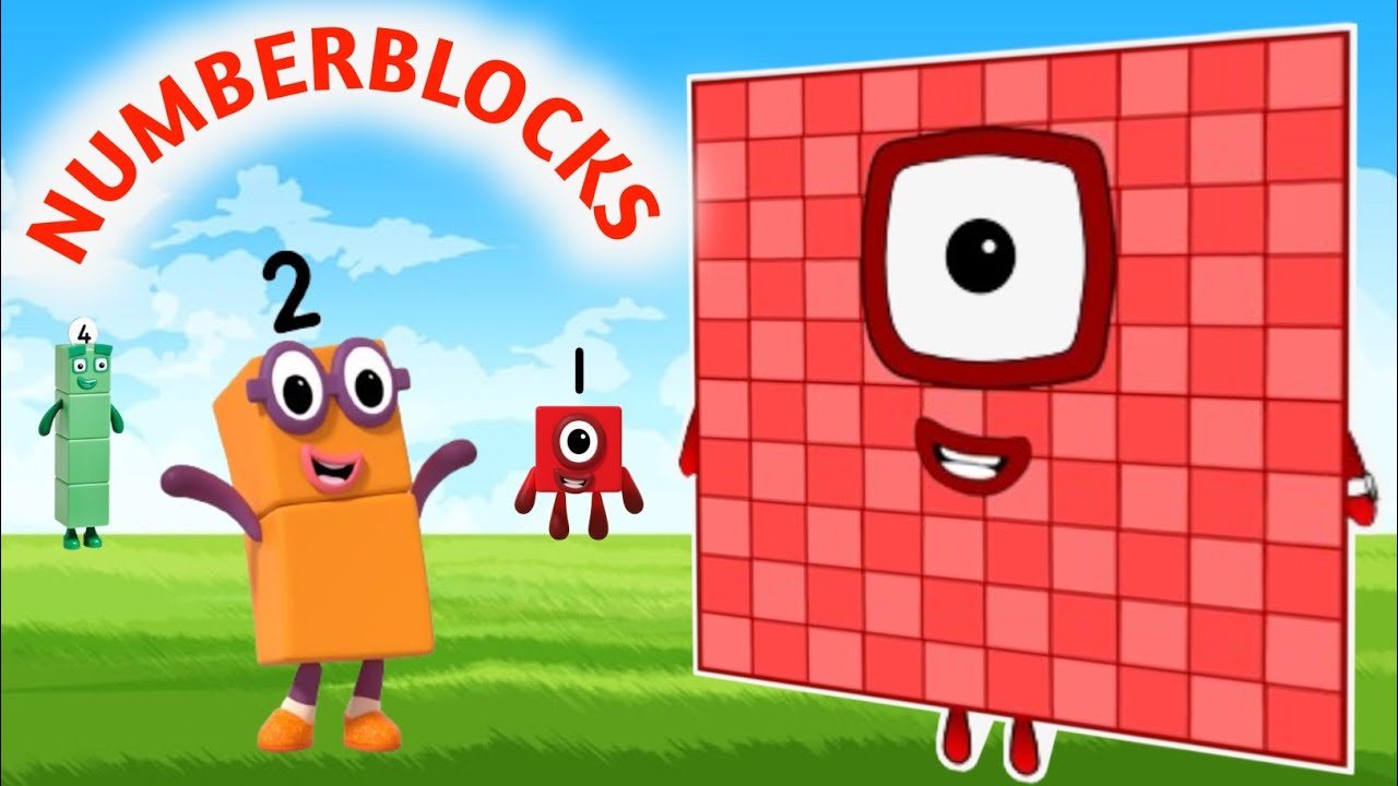 Numberblocks to 100 | Leats Learn Numberblocks Counting to 100 ...