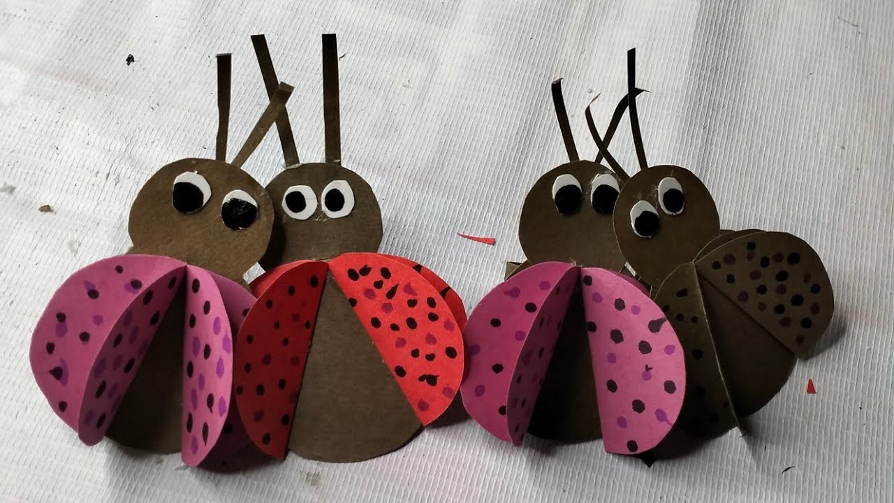 How To Make Beetle🐞 || Beetle Making || Crafts || Diy || Hack || Diyfun ...