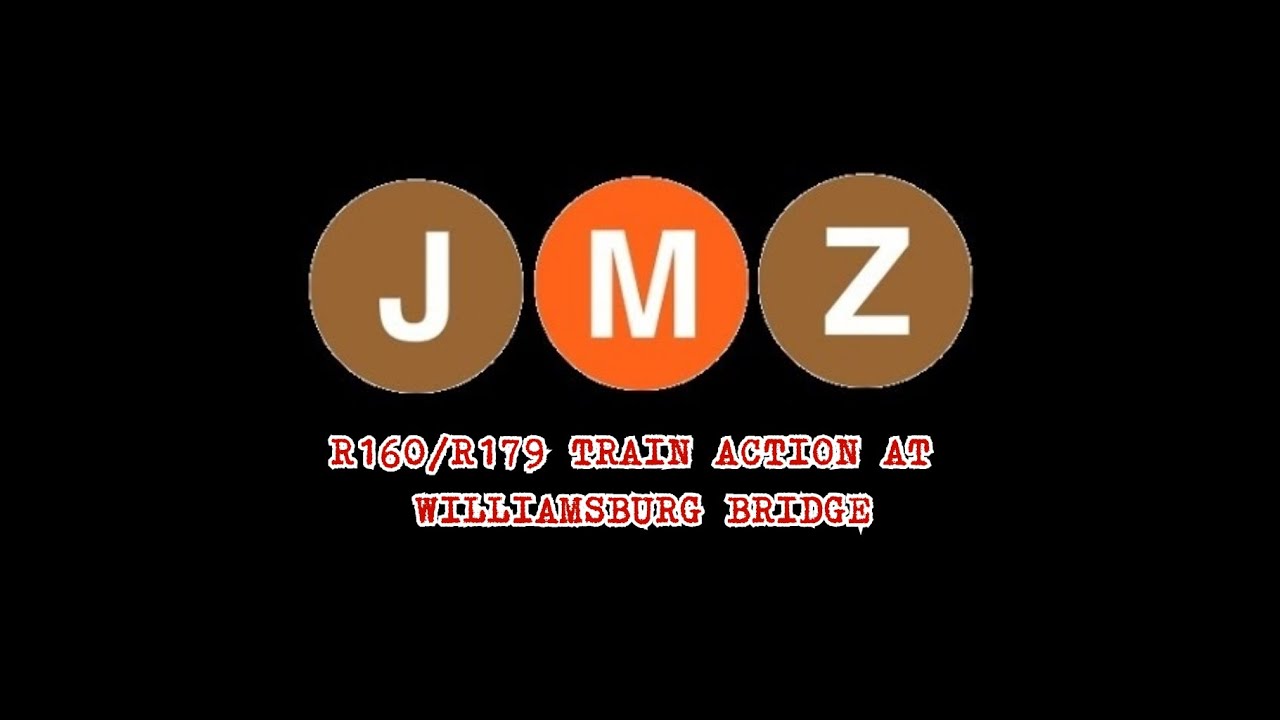 1080p⁶⁰ BMT Jamaica Line: R160A/R179 (J, M, Z) Train Action ...