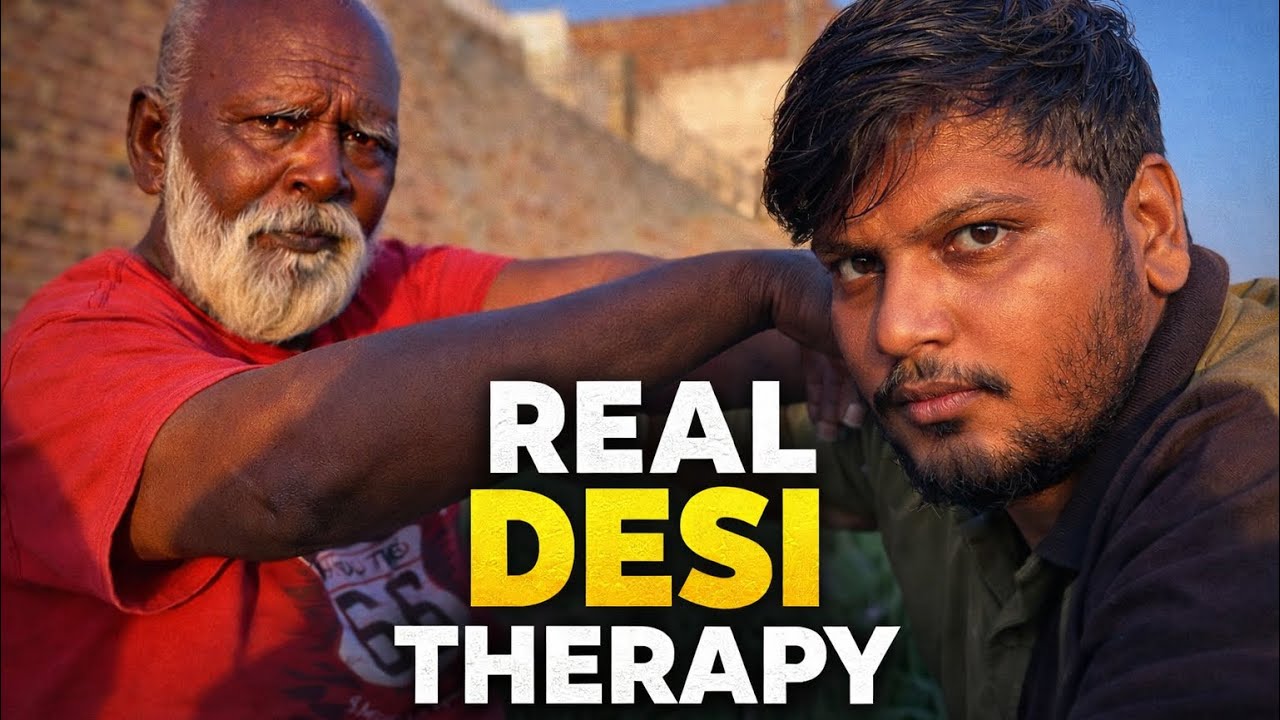 Village Baba Healing Touch | Real Desi Therapy | Powerful Desi Massage ...
