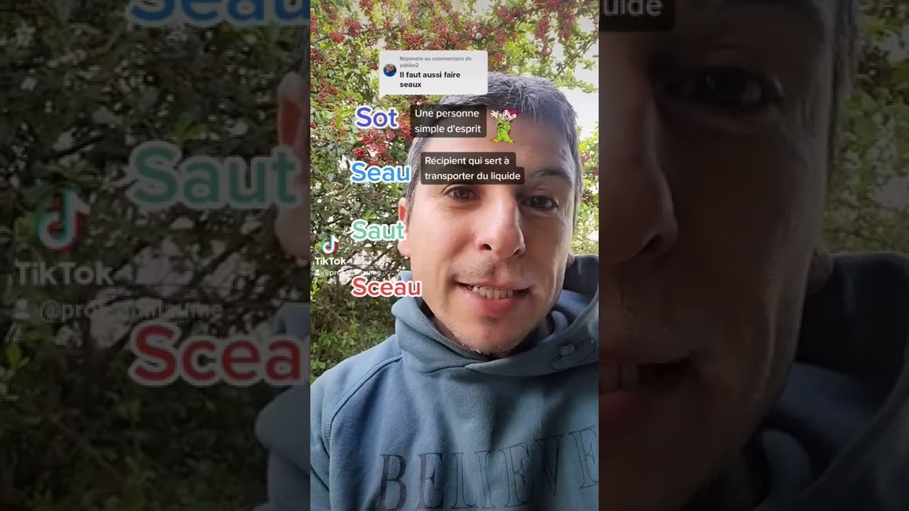 sot, saut, seau, sceau - YouTube