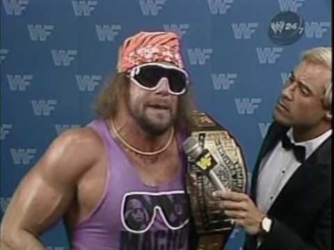 Macho Man Randy Savage Interview (08-18-1986) - YouTube