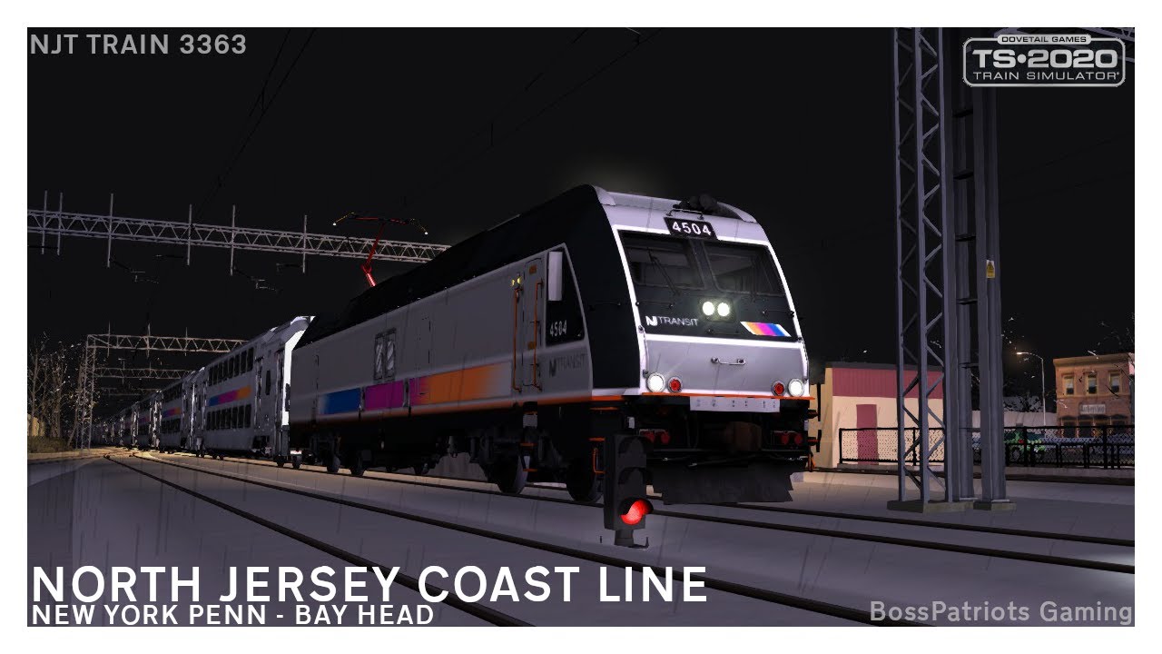 [TS2020] NJT North Jersey Coast Line | NY Penn - Bay Head [NJT 3363 ...
