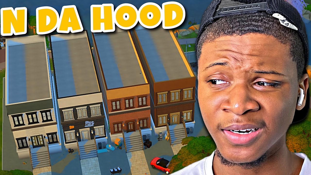 RENOVATING APARTMENTS N The Hood -The Sims 4... - YouTube