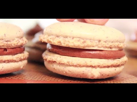 French Macarons-How to and Recipe | Byron Talbott - YouTube