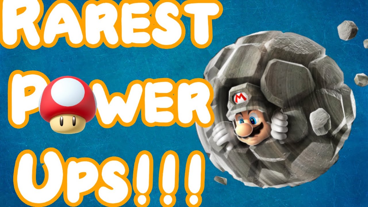 Top 5 RAREST Power Ups in Super Mario - YouTube