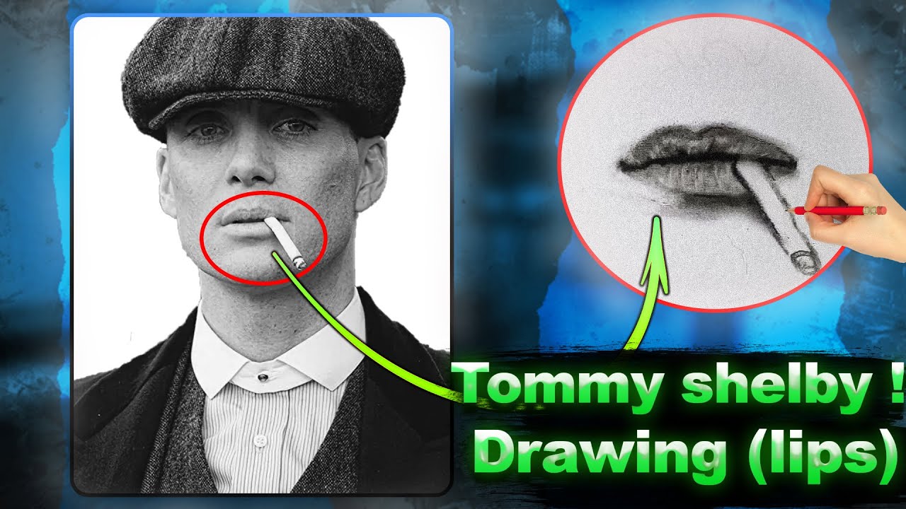 drawing tommy shelby | How to drawing thomas shelby step by step ...