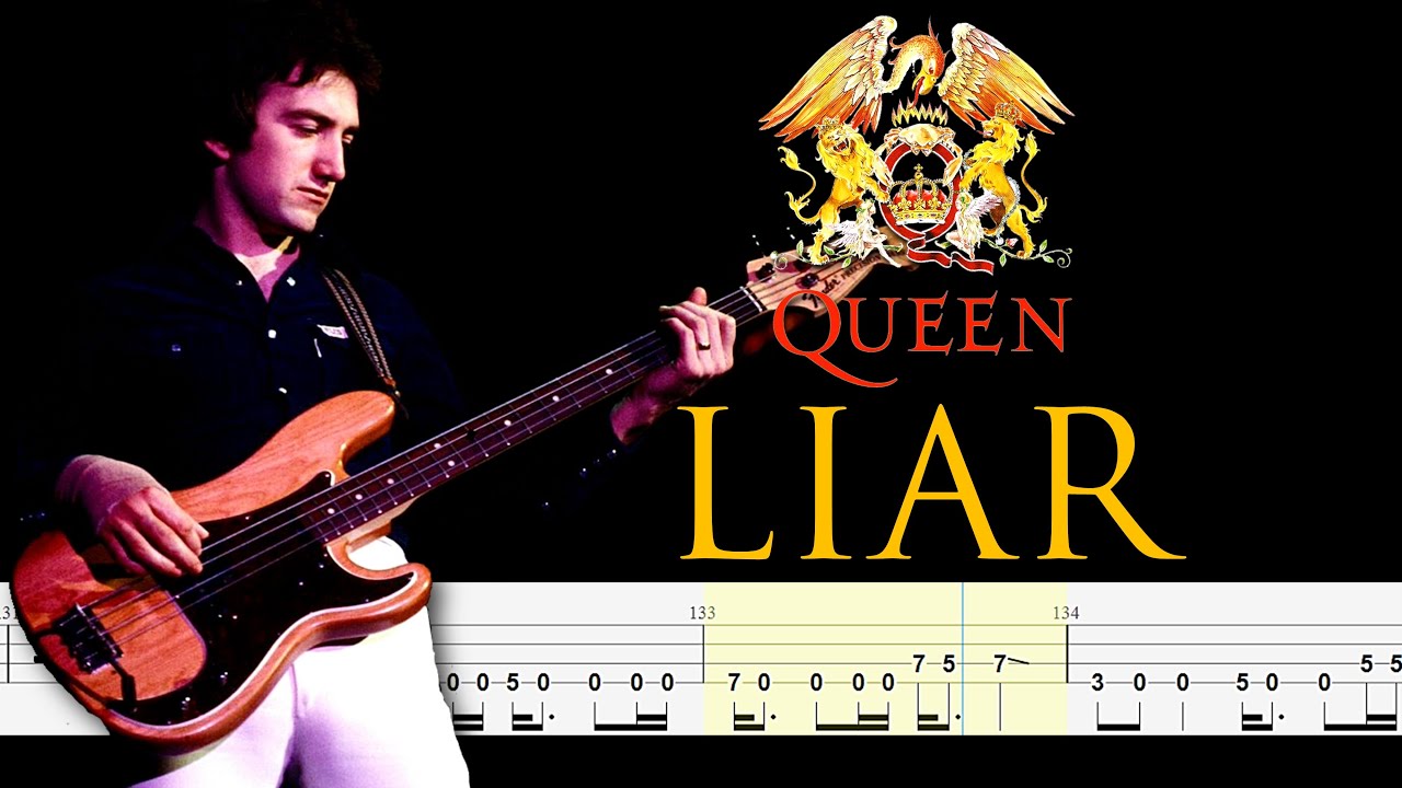 Queen - Liar (Bass Line + Tabs + Notation) By John Deacon - YouTube