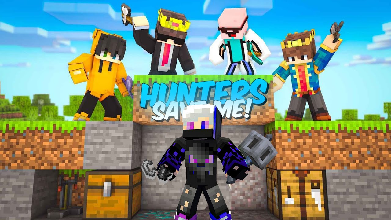 Minecraft Manhunt, But Hunters 🤯🔥 Protect Me... - YouTube