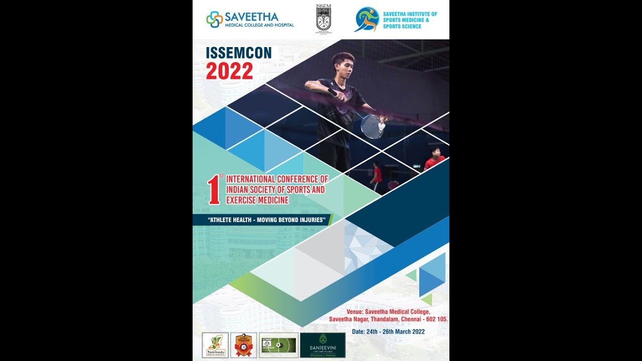 ISSEMCON-2022 Inauguration: The President's Welcome Speech I Sports and ...