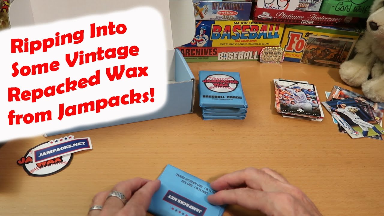 Vintage Repacked Wax from Jampacks! - YouTube