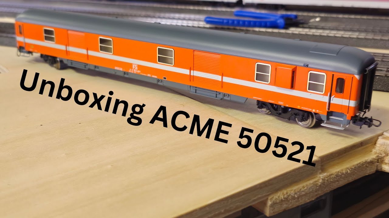 Unboxing ACME 50521 FS Gepäckwagen - YouTube