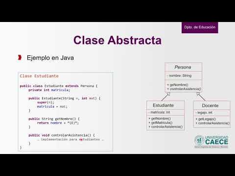 Clase Abstracta en la POO - YouTube