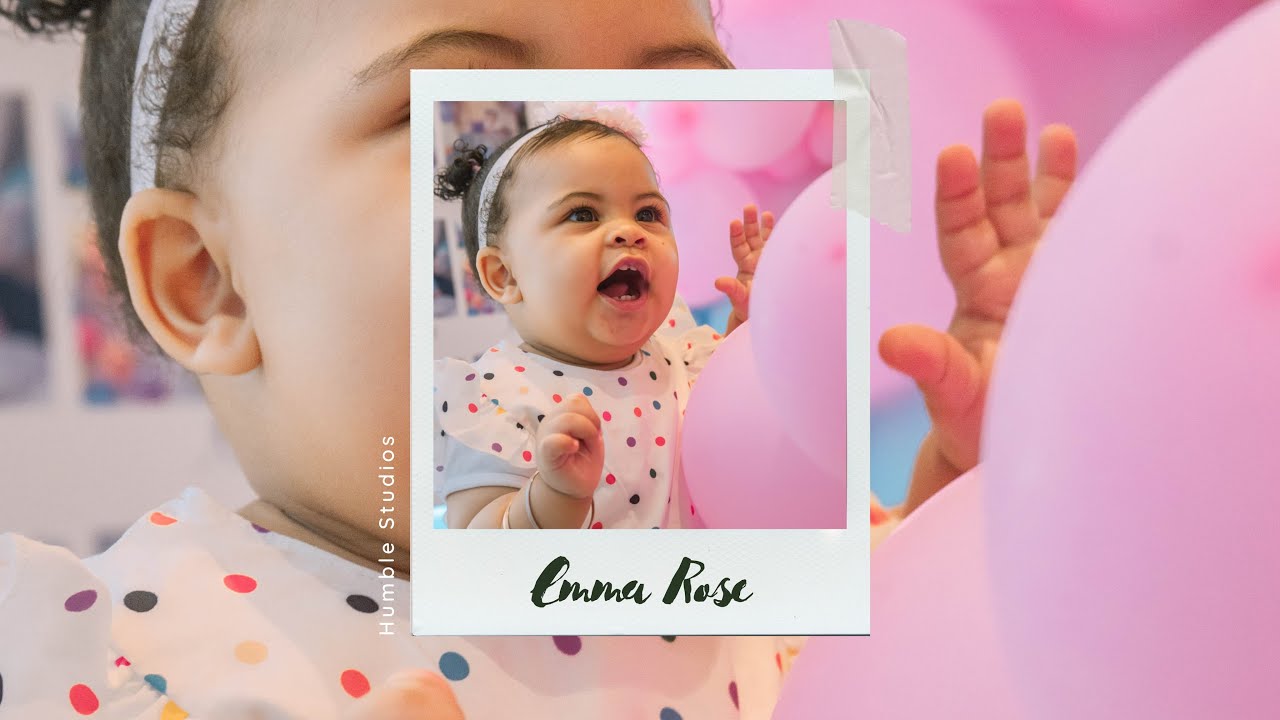 Emma Rose’s 1st Birthday | Cinematic Birthday Trailer | Humble Studios - YouTube