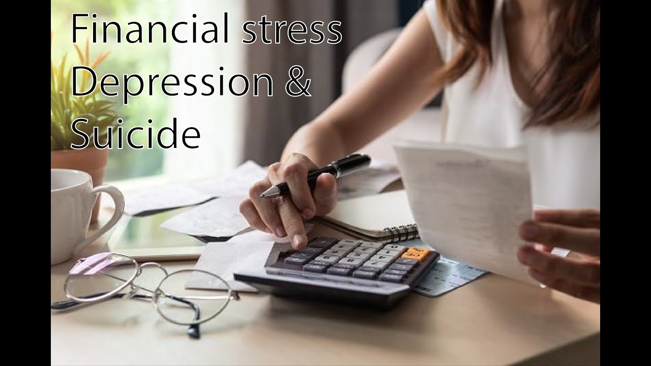 Financial stress can lead to depression & suicide - YouTube