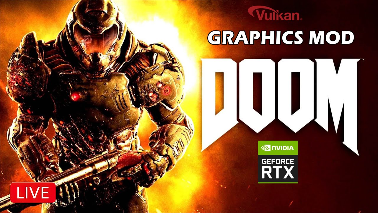 DOOM 2016 HD Graphics Mod ReShade (Vulkan/RTX) - YouTube
