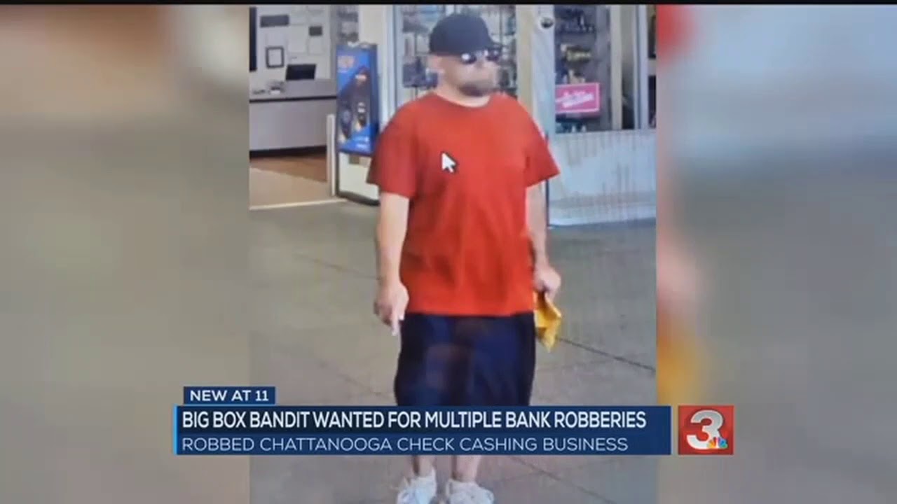 FBI offering reward for robbery suspect known as 'Big Box Bandit' - YouTube
