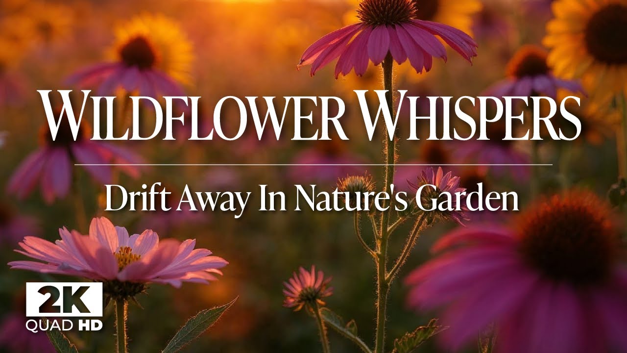 Wildflower Whispers: Stunning Images of Nature's Garden with Relaxing ...