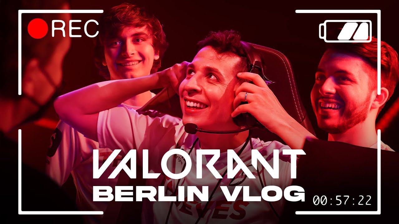 100T VALORANT touch grass for 1st time | Berlin VLOG - YouTube