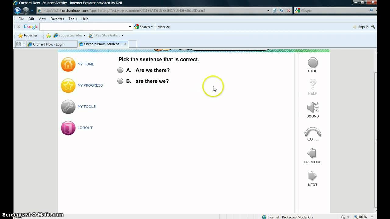 Orchard log in tutorial - YouTube