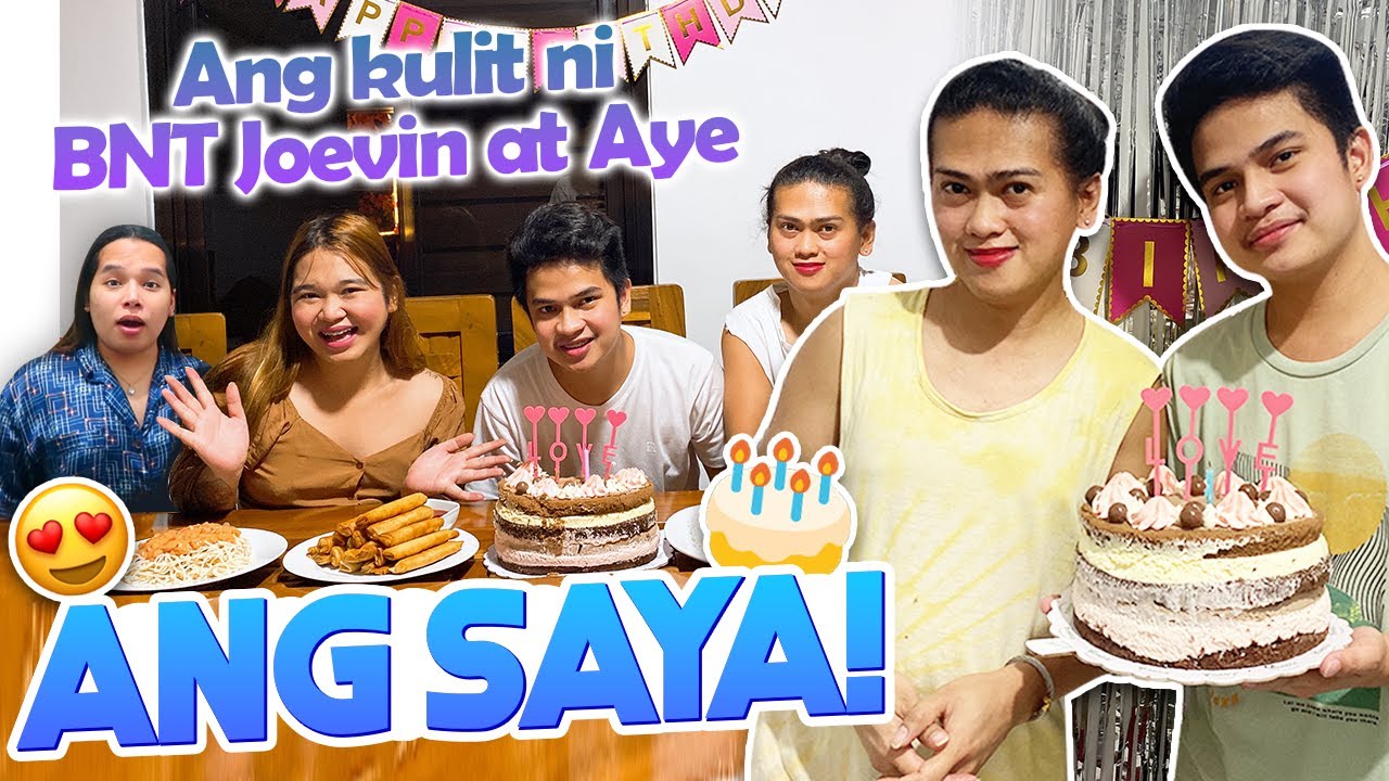 ULTIMATE BIRTHDAY SURPRISE KAY JUNNEL (ANG KULIT NI BNT AYE AT BNT JOEVIN!) 😅 - YouTube
