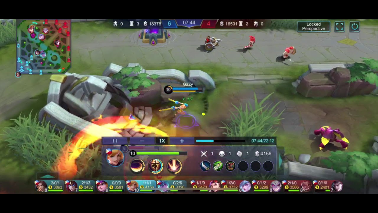 Hypercarry!! Fanny Lifeguard Gameplay! GaZy - YouTube