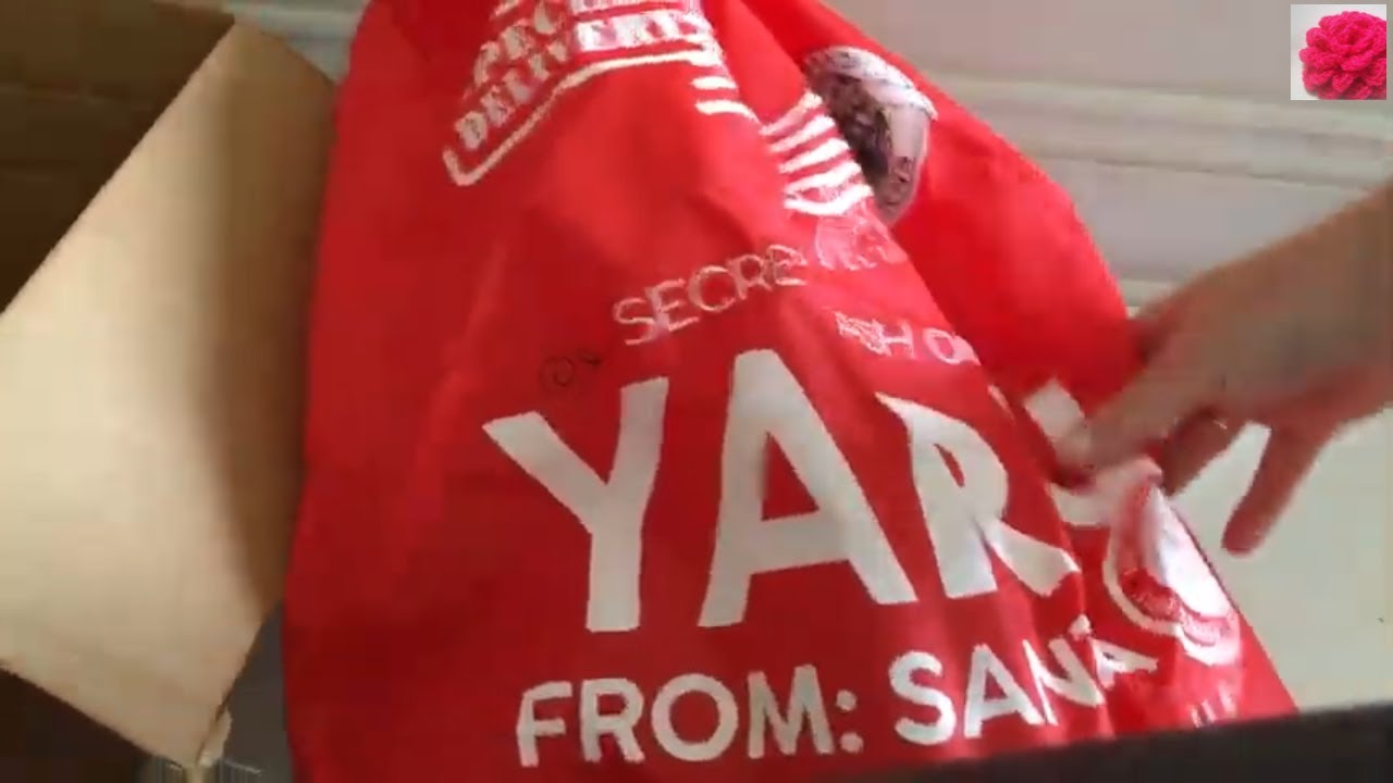 Unboxing Santa Sack yarn / What I received and am I happy about the ...