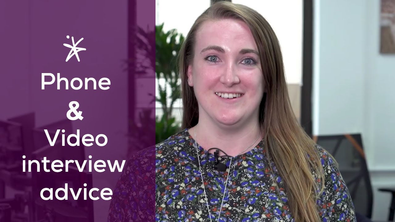 Phone and Video Interview Advice - YouTube