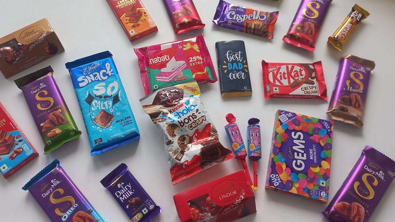 So many chocolates, surprise toys, chocolate opening video, lots of ...