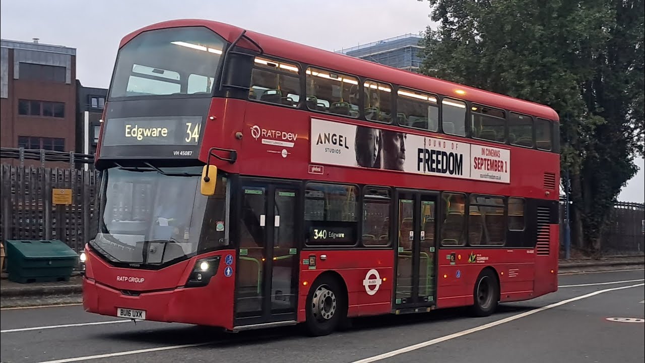 FRV: Route 340 | Harrow Bus Station - Edgware Station | VH45087 (BU16 ...