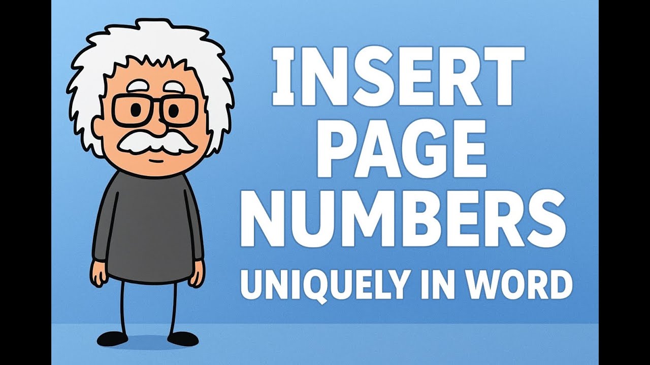 How to Insert Page Numbers Uniquely in Word | Easy Step-by-Step Guide ...