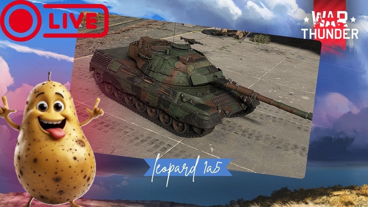 🔴 LIVE | Leopard 1A5: Chill Vibes with German Tanks | War Thunder - YouTube
