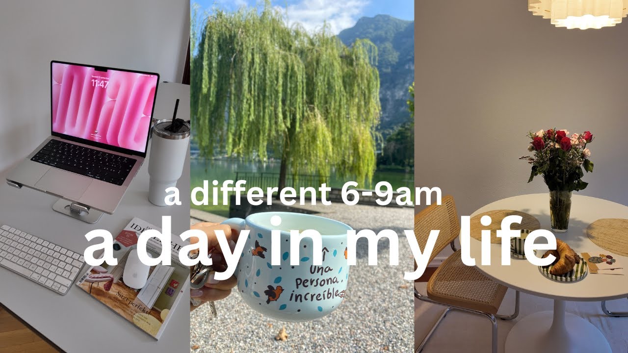 a *different* 6-9am morning routine | a day in my life - YouTube