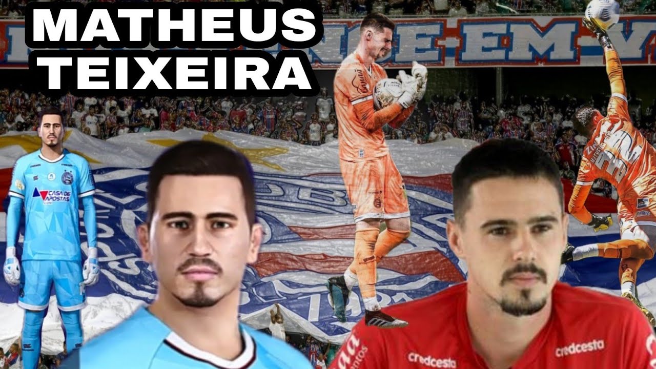 EDIT FACE MATHEUS TEIXEIRA PES 2021 - YouTube