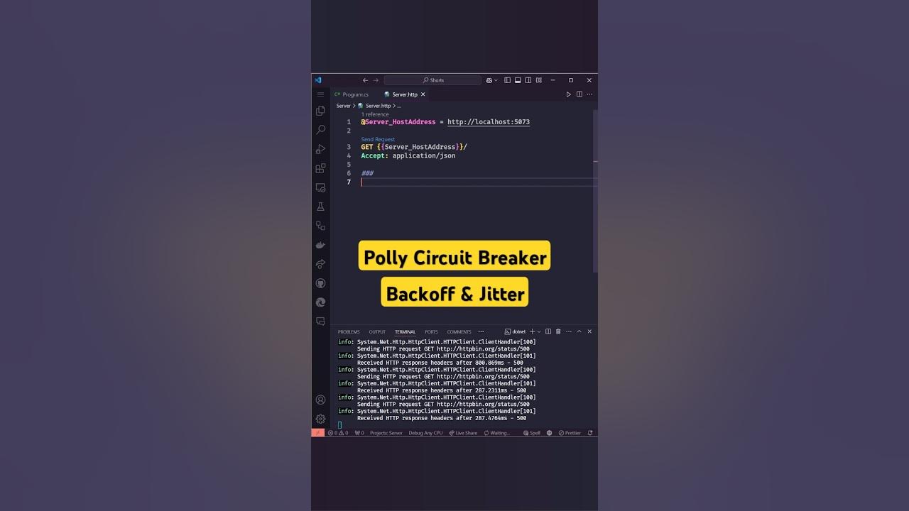 Implementing Resilience Strategies with Polly in ASP.NET Core! #coding #dotnet #polly # ...
