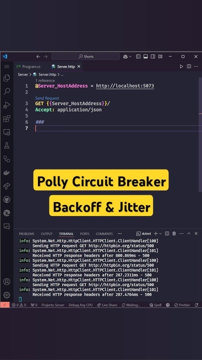 Implementing Resilience Strategies with Polly in ASP.NET Core! #coding #dotnet #polly # ...