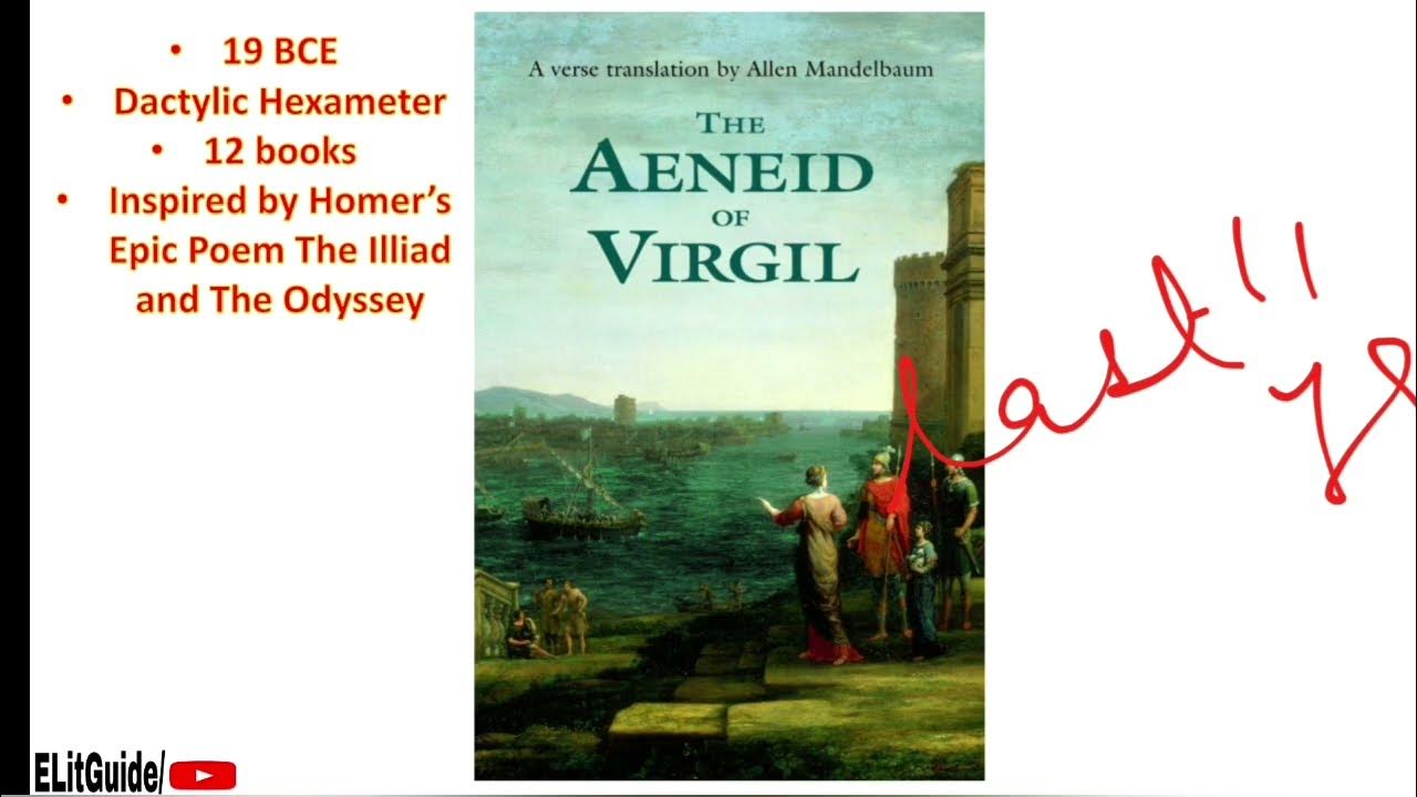 Roman poet Virgil Epic Poem "The Aeneid" Brief Summary - YouTube