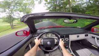 2000 Mercedes SLK230 Kompressor: POV Drive