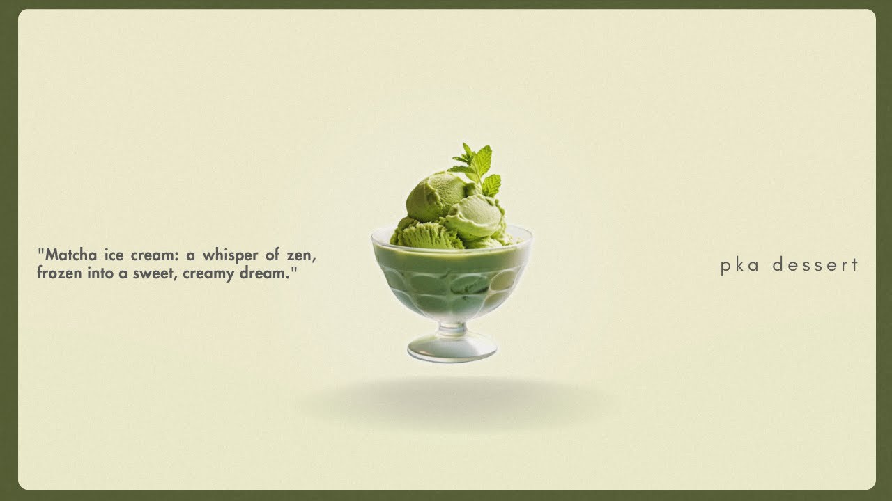 Matcha Dreams: Lo-Fi Ice Cream Chill - YouTube