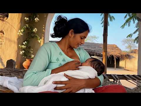 Breastfeeding vlog feeding time mama aur Babu 😊bahut jyada Masti karte Hain