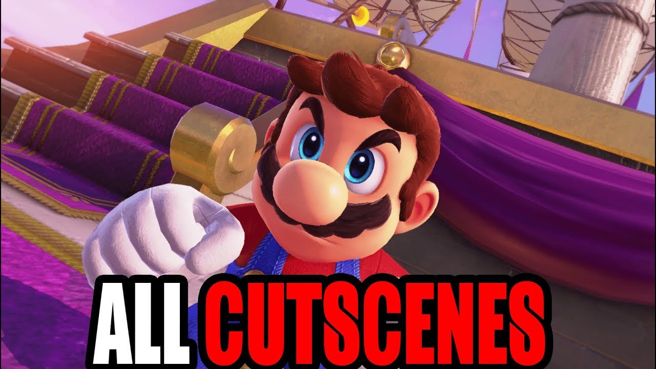 [NS] Super Mario Odyssey - ALL CUTSCENES (Full Movie) HD - YouTube